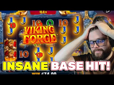 INSANE BASEGAME HIT ON VIKINGS FORGE!! ⚔️🔥
