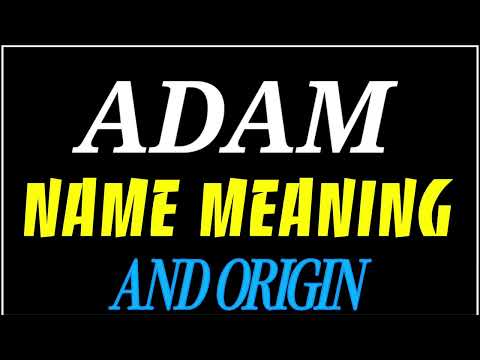 What does the name ADAM mean | ADAM meaning in english | Meaning of name ADAM