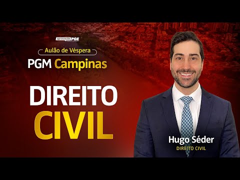 Direito Civil - Aulão de Véspera PGM Campinas
