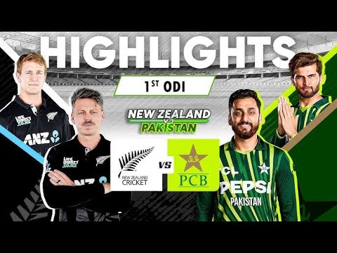 pakistan vs new zealand full match highlights 1st odi 2025 pak vs nz