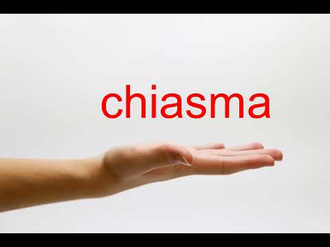 How to Pronounce chiasma - American English