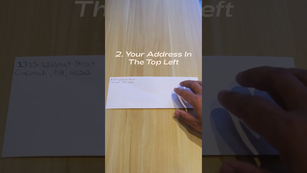 How to send a letter