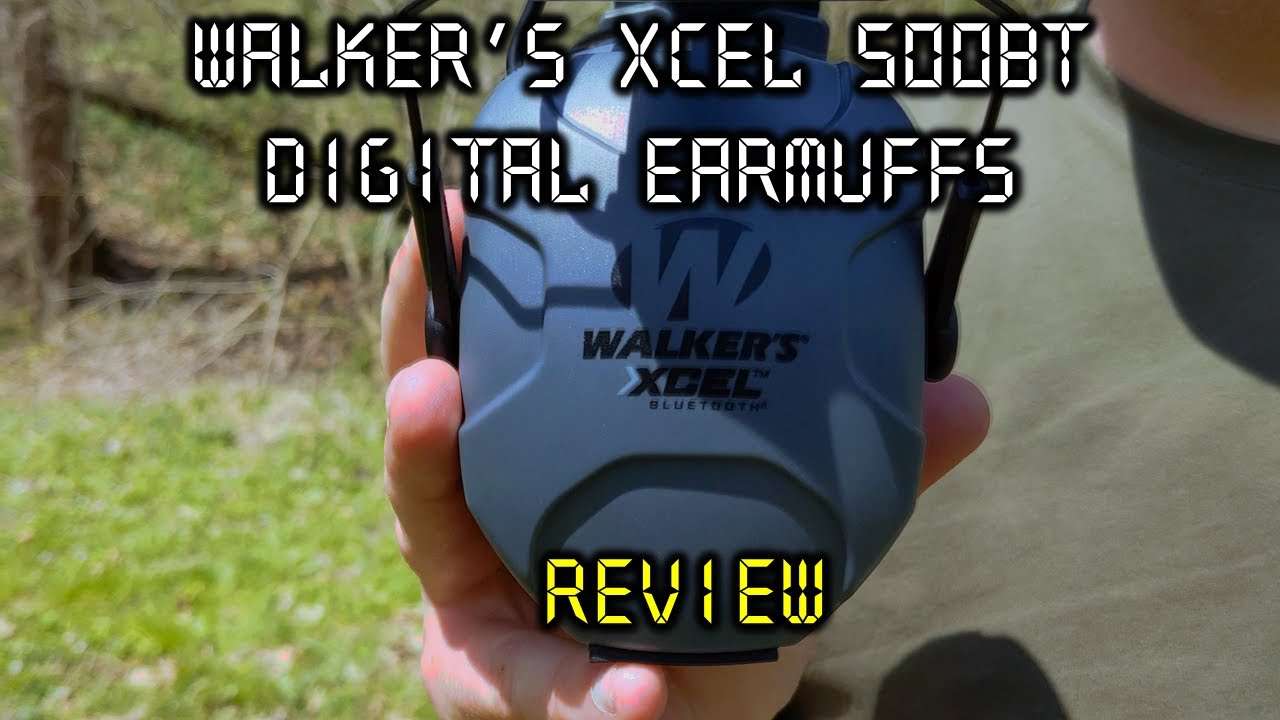 Walker's XCEL 500BT Digital Earmuffs Review