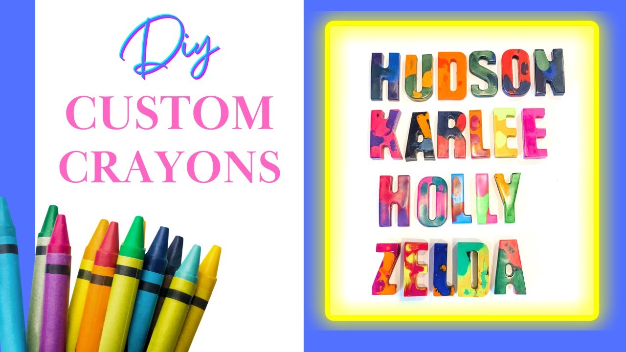 DIY Custom Crayons! Easy Craft Project