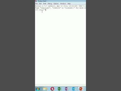 To check a list of available modules in python
