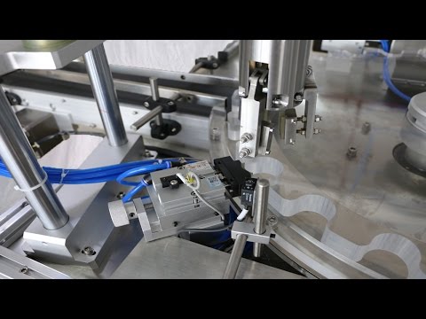 How to switch 15ml bottles into 30ml & essential oil filling line for Canadian 更換不同大小精油瓶定制灌裝機出口