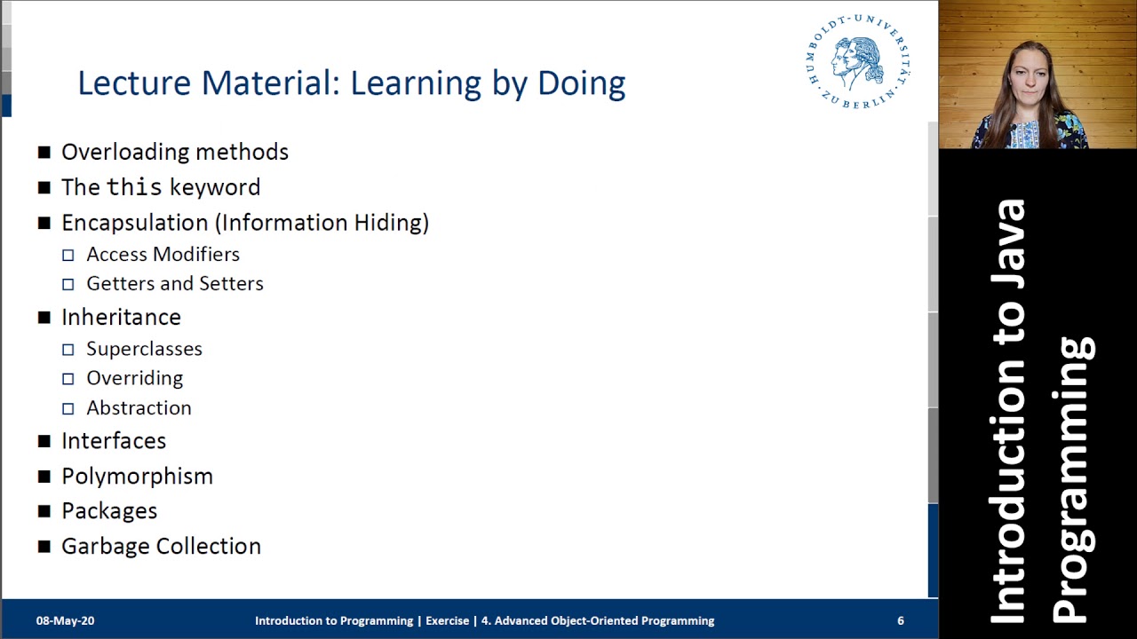 JAVA - E4 - Advanced OOP - Part 3
