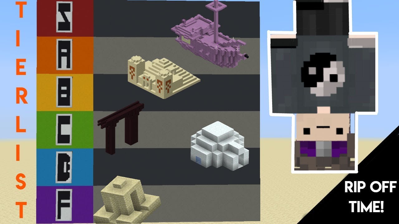 Minecraft Generated Structure Tier List