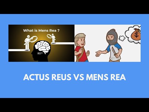 Actus Reus Vs Mens Rea | Actus Rea and Mens Rea #actusreus #mensrea #criminallaw #criminaljustice
