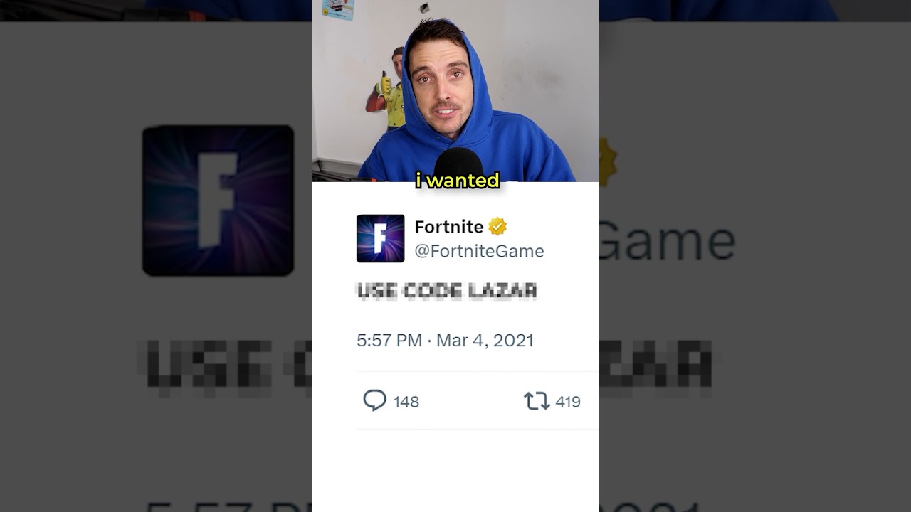 I Hacked Fortnites Twitter