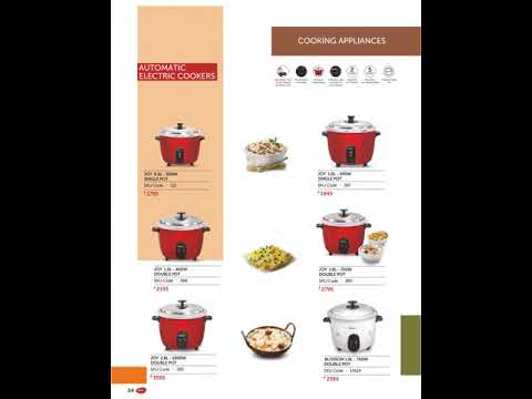 Pigeon Kitchen Appliances Catalog