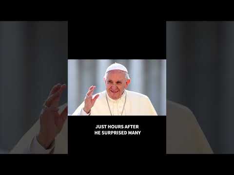 Pope Francis, the leader of the Catholic Church, dies at 88