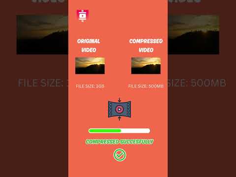Video Compressor App - Reduce Video File Size #compressvideo
