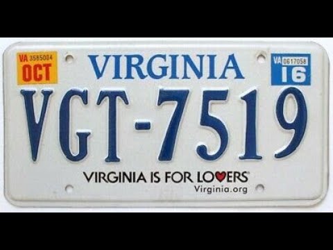 Virginia license plate history: 1973- Present day.