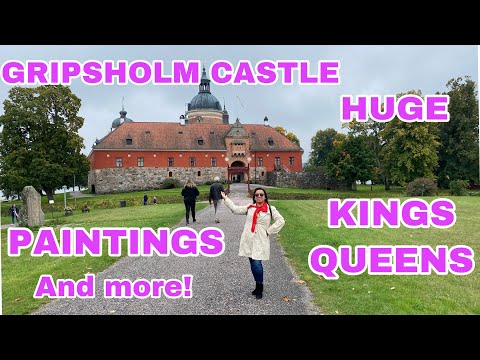 GRIPSHOLM CASTLE, A BEAUTIFUL & FANTASTIC MUSEUM & BIG PAINTINGS |PINAY IN EUROPE ANN CENTENO
