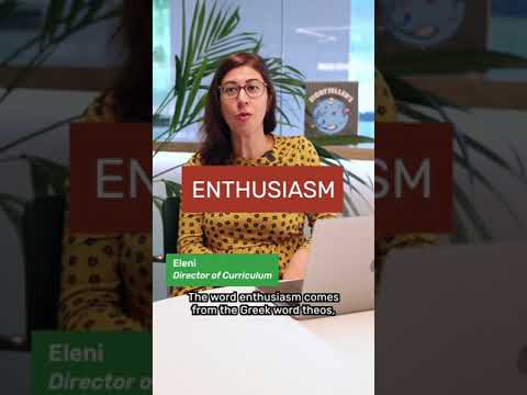 Where does the word ‘enthusiasm’ come from? #shorts