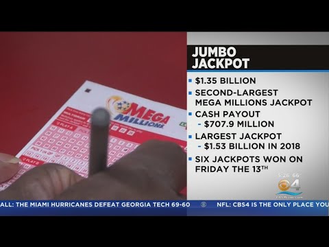Mega Millions massive $1.35 billion jackpot for Friday 13th drawing
