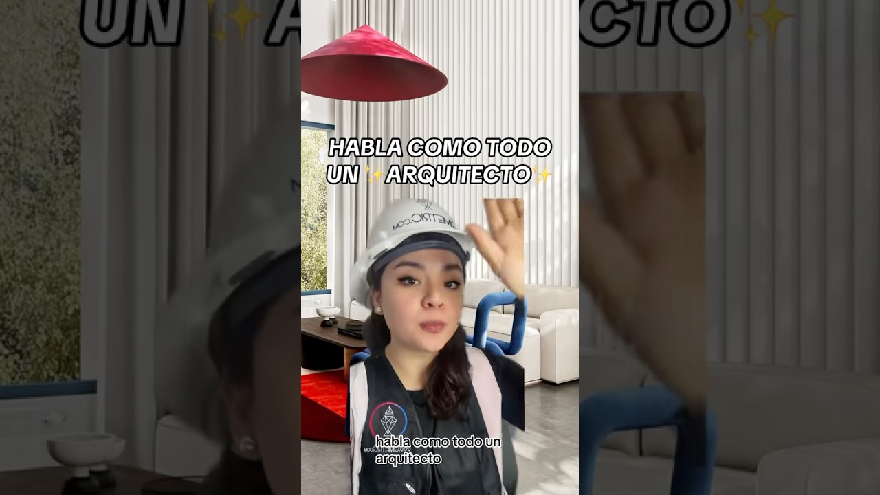 SPEAK LIKE AN ARCHITECT ✨ ARCHITECTURE GLOSSARY #architecture #construction