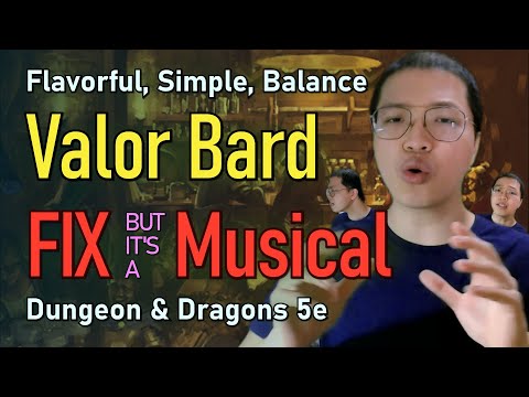 Musical Shield 🛡Valor Bard FIX D&D 5e 🛠️ Harmonious Attack (Homebrew BUFF)