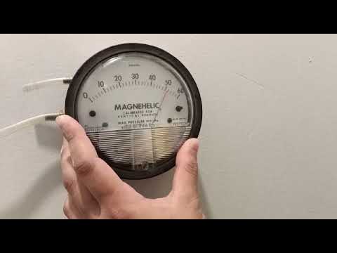DWYER 2000 60PA RANGE 0 60PA MAGNEHELIC DIFFERENTIAL PRESSURE GAGES USAGE