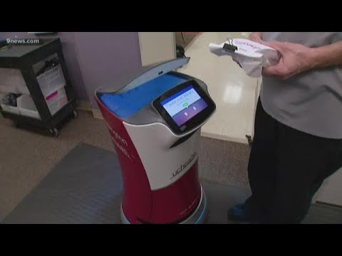 Pillington the robot delivers prescriptions