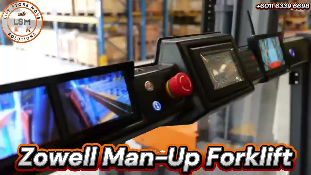 Zowell Video Man Up Forklift by LSM Solutions