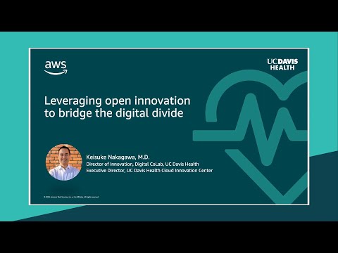 Industry Innovators 2022: Leveraging open innovation to create a digital bridge | AWS Events