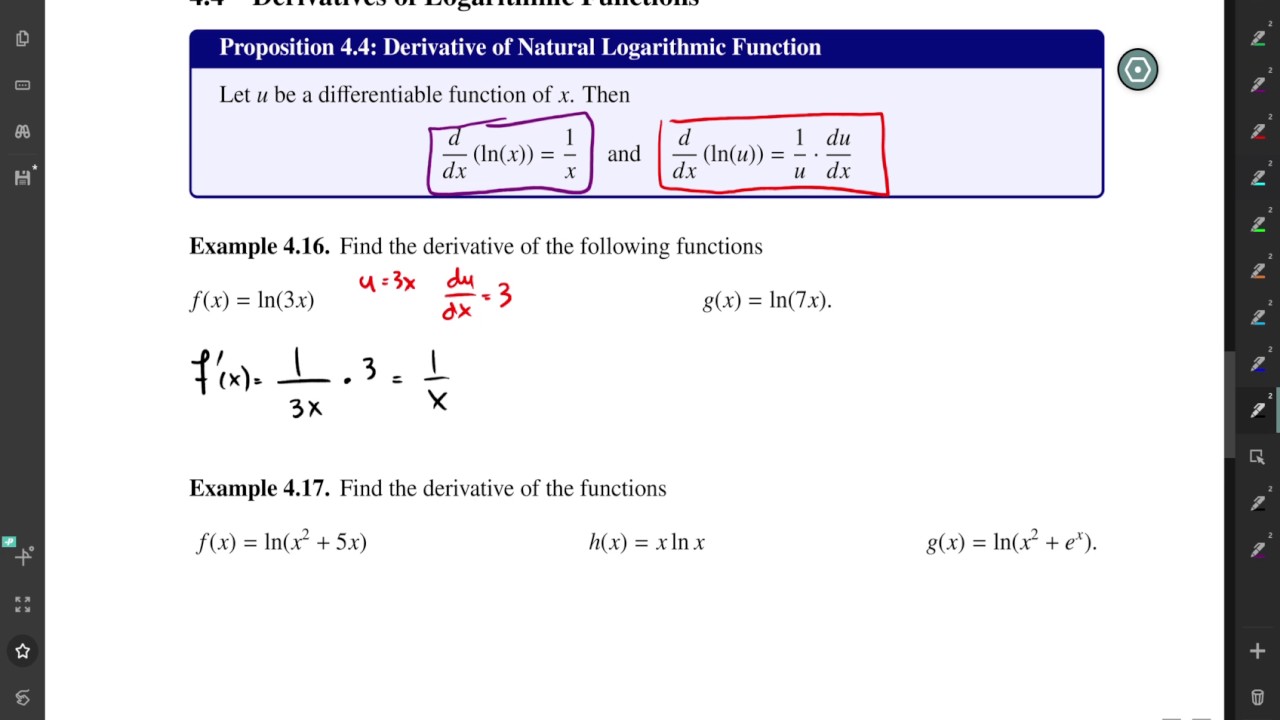 Elementary Calculus Example 4 16