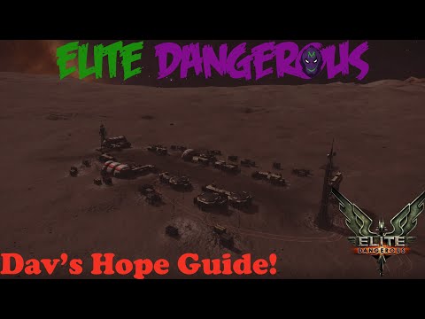 Elite Dangerous | Dav's Hope guide! Where to find engineering materials and more!
