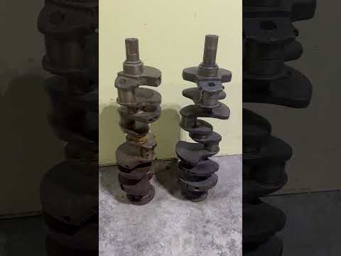 Cast vs. forged crankshaft. Small block 340 Mopar vs. Hemi in a battle of the sound they make.