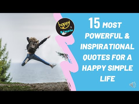15 Most Powerful and Inspirational Quotes for a Happy Simple Life | Motivational | Positive Thinking