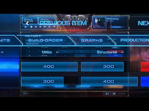 Proposed Design Changes To StarCraft 2's Replay And Match History Interface
