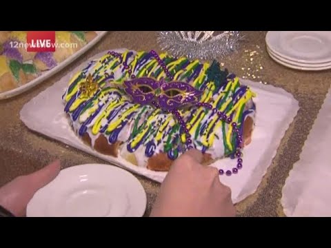 See who finds the baby in the King Cake and becomes the Mardi Gras Queen