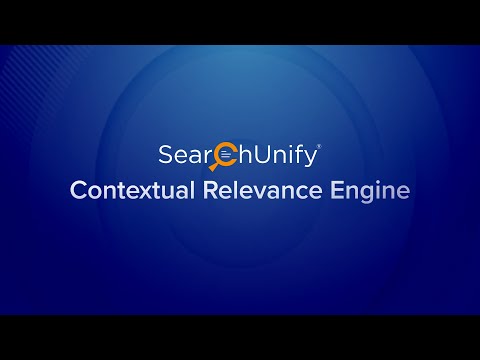 #searchunify Contextual Relevance Engine(SCORE) for Neural Search Optimization