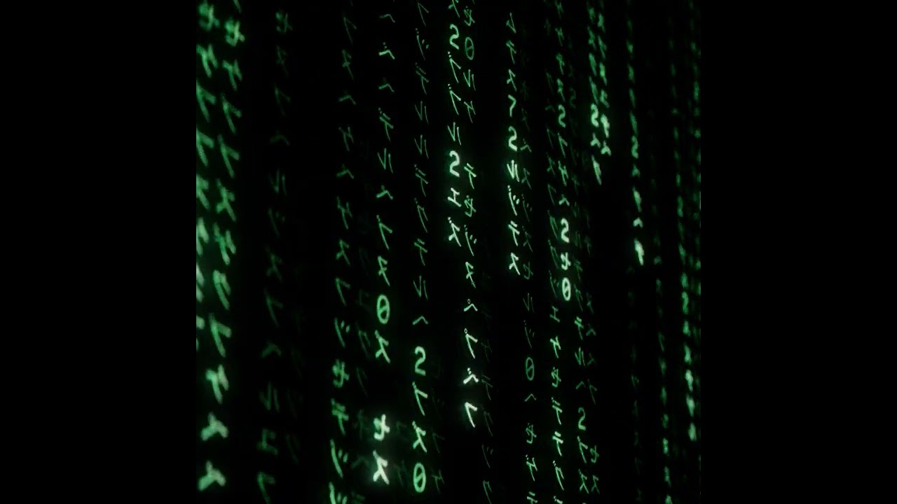 Matrix Code - Houdini Study B