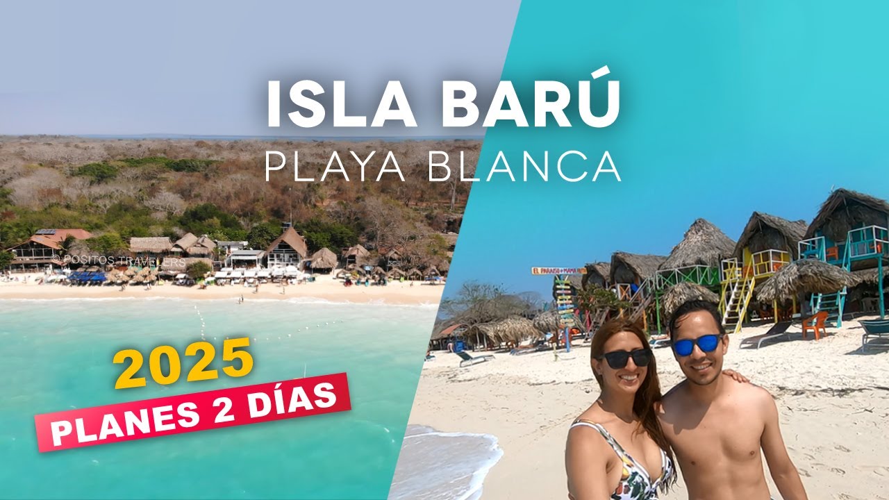 Playa Blanca · Barú · Cartagena || 2 DAYS · $ · WHAT TO DO (4K)