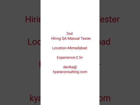 Software Testing Job Openings Part 1 – Thursday, June 6, 2025