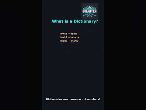 Lists vs Dictionaries in Python — What's the Difference #coding #codeprep #programminglanguage