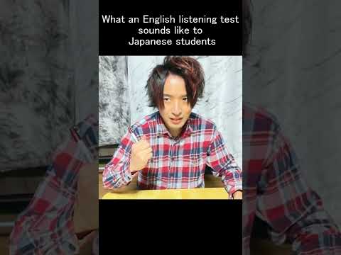 What English sounds like to Japanese people