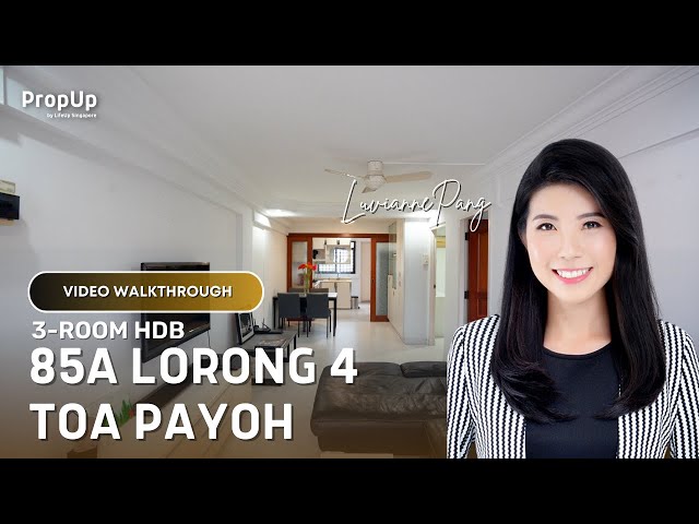 3 Room (3A) HDB for Sale in 85A Lorong 4 Toa Payoh - 839 sqft
