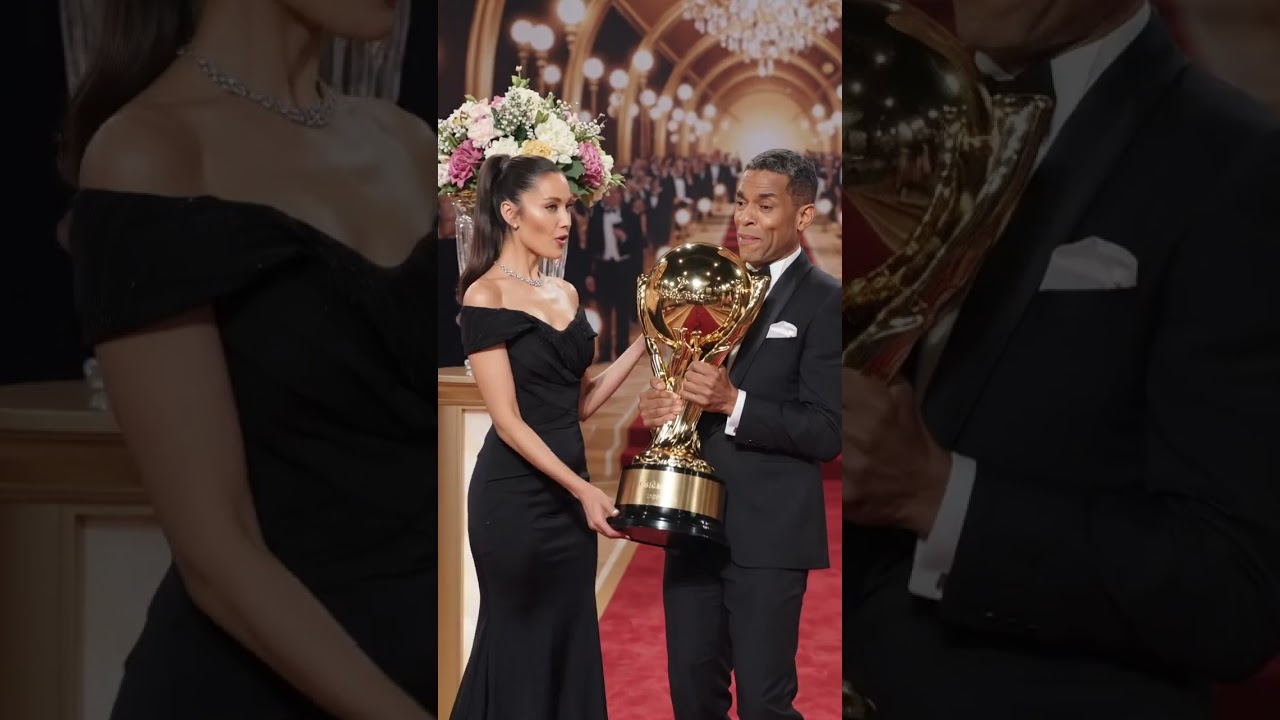 complete his golden trophy dream #aishorts #love #lifeisbutadream #aivideo #aiart #photography