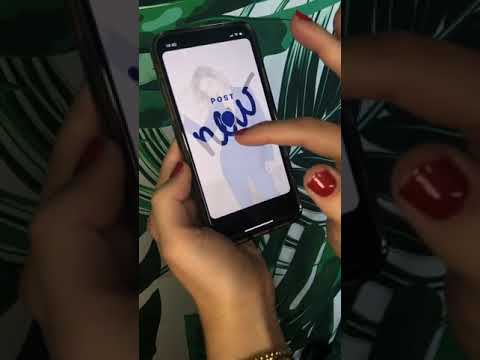 iMovtrick - How to transparent background Instagram story ✨ #Short