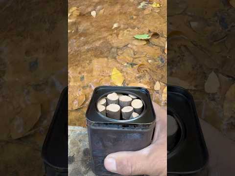 How to make charcoal the easy way #outdoors #survival #bushcraft #camping