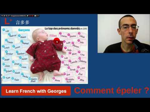 Spelling french surnames