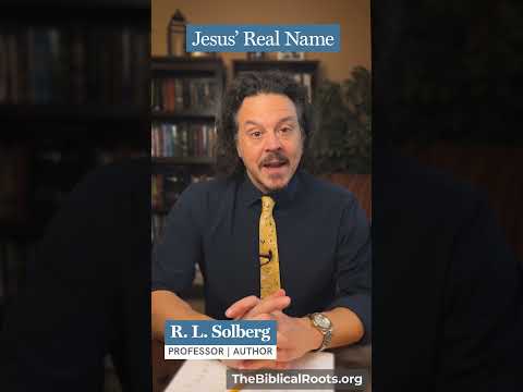 What is Jesus' Real Name? #apologetics #thenameofjesus