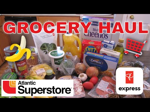 GROCERY HAUL || PC EXPRESS SUPERSTORE || ONLINE GROCERY SHOPPING