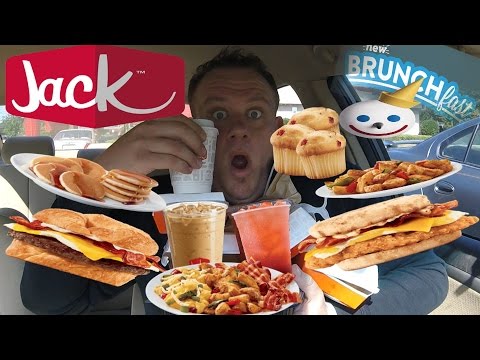 Jack In The Box ☆ENTIRE MENU | BRUNCHFAST☆ Food Review!!!
