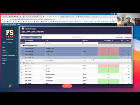 Travis County ESD10 & PSTrax | Inventory Module Demo Recording