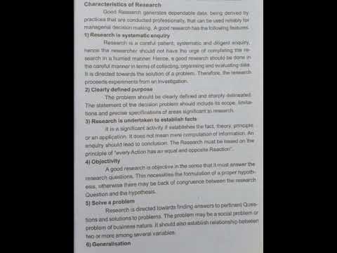 Research Meaning, Definition, Characteristics