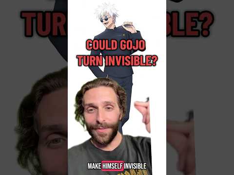 Could Gojo turn Invisible?